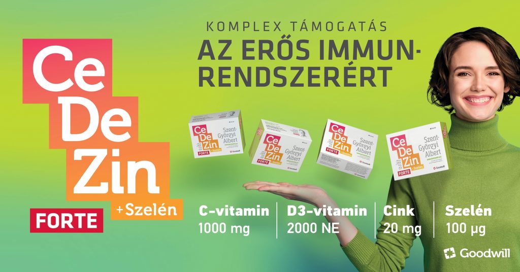 Cedezin – Komplex támogatás az erős immunrendszerért